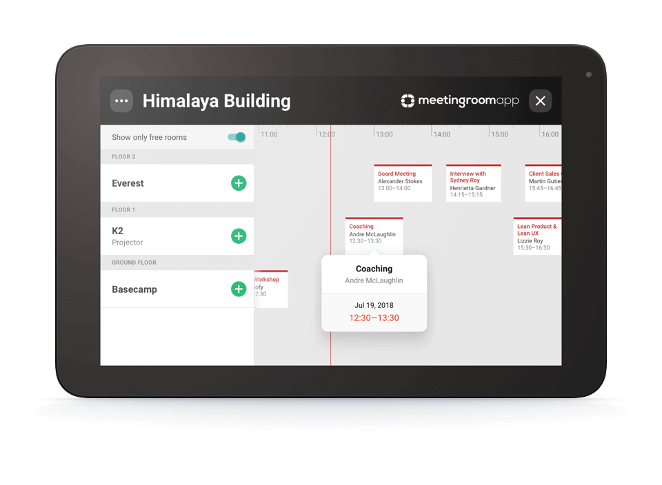 Meeting Room Booking System MeetingRoomApp